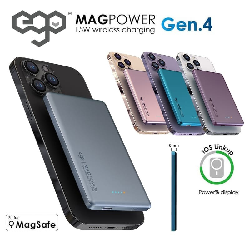 EGO MAGPOWER Gen.4 6000mAh MagSafe 移動電源 KL-YD45 價錢、規格及用家意見 - 香港格價網 ...