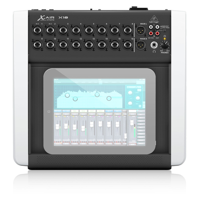 Behringer 18-Channel, 12-Bus Digital Mixer for iPad/Android Tablets 18軌 ...