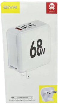 AiVR 3 Ports 68W PD & QC 3.0 GaN Travel Charger 旅行快速充電器 (US & UK Plug) Gan07 價錢、規格及用家意見 - 香港格價網 ...