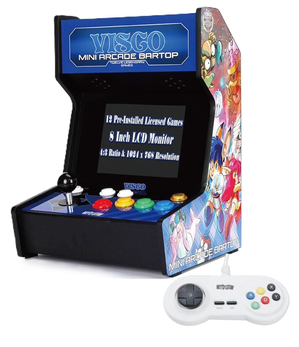 UNICO Visco Mini Arcade Bartop 迷你街頭遊戲機 Q8 價錢、規格及用家意見 - 香港格價網 Price.com.hk
