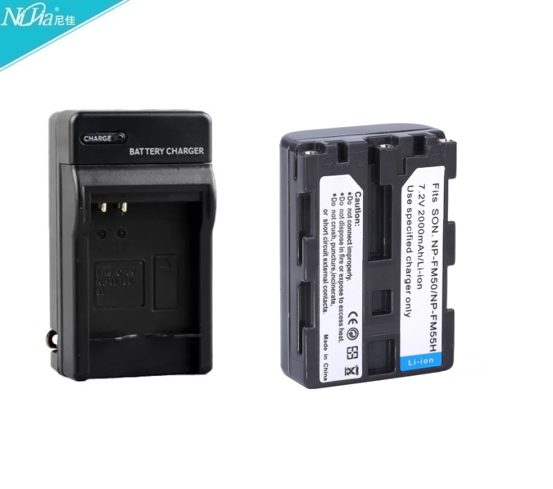 Nijia NP-FM50 / NP-FM55H Lithium-Ion Battery Pack With Travel AC ...