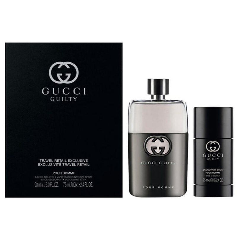 Gucci Guilty Travel Retail Exclusive Pour Homme EDT Set 罪愛男士禮盒套裝 (淡香水 ...