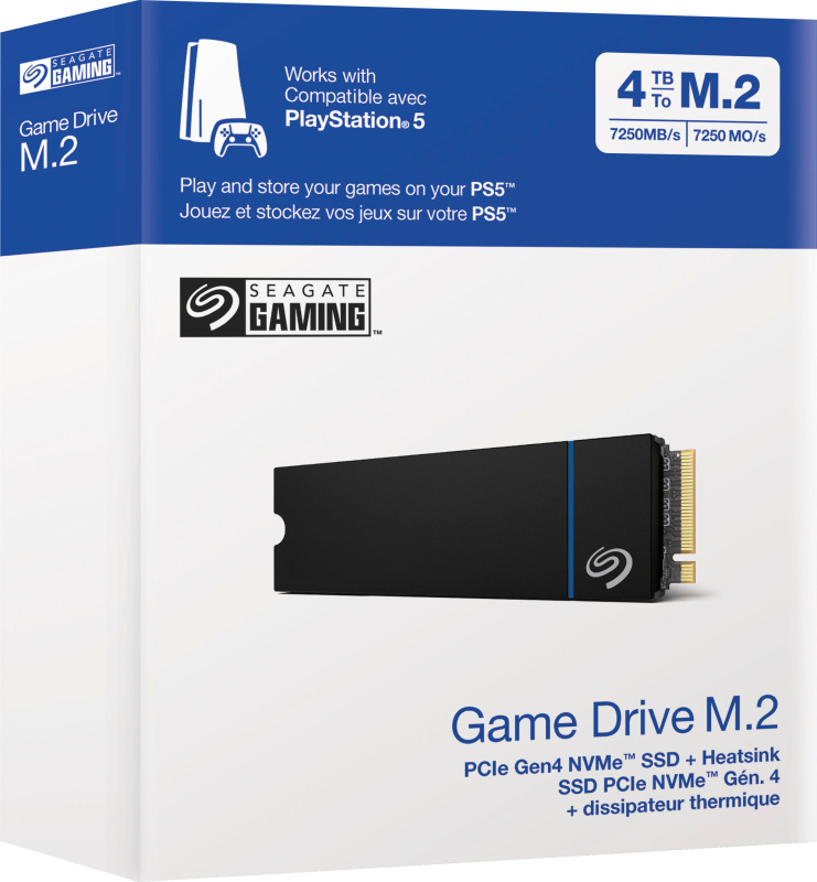 Seagate Game Drive M2 SSD PS5 4TB ZP4000GP3A4001 