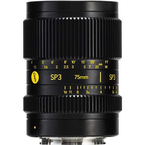 Cooke Optics 75mm T2.4 Full-Frame Spherical Prime Lens SP3 for Sony E ...