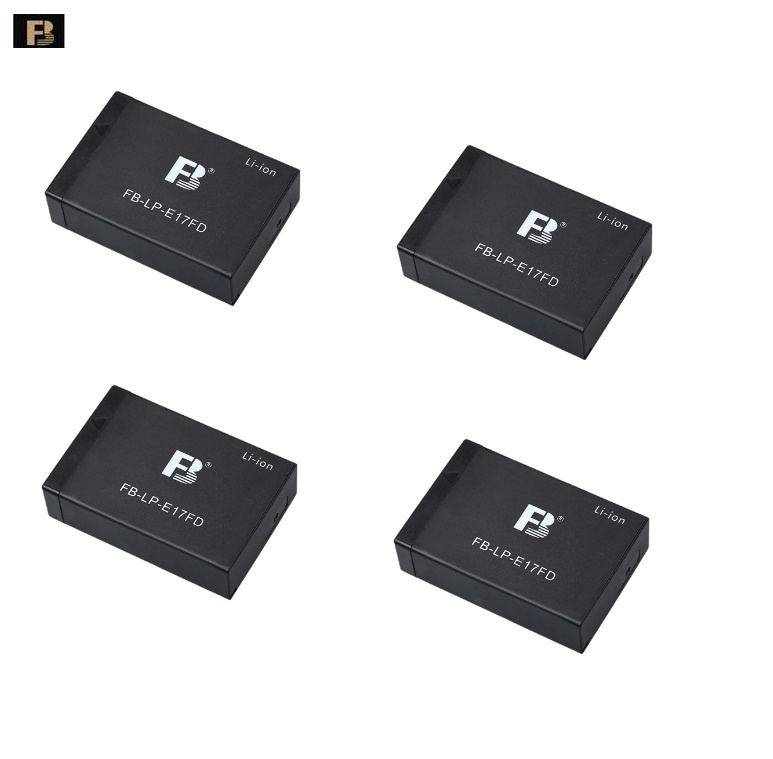 FB 灃標 4 PCS LP-E17 / LP-E17FD Fully Decoded Lithium-Ion Battery Pack 全 ...