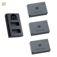 FB 灃標 3 PCS LP-E12 / LP-E12(G) Fully Decoded Lithium-Ion Batteries With ...