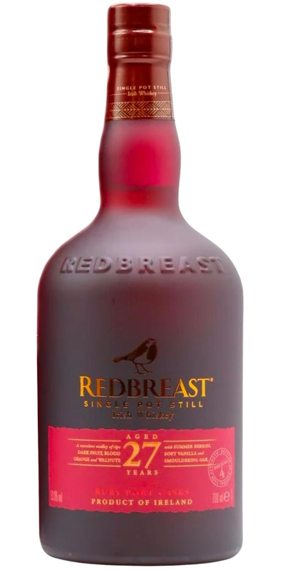 Redbreast 27 Years Old Batch 4 Ruby Port Casks Single Pot Still Irish ...