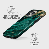 Burga Emerald Pool - Elegant iPhone 15 Pro Max Case (Tough) 價錢、規格及用家意見 ...