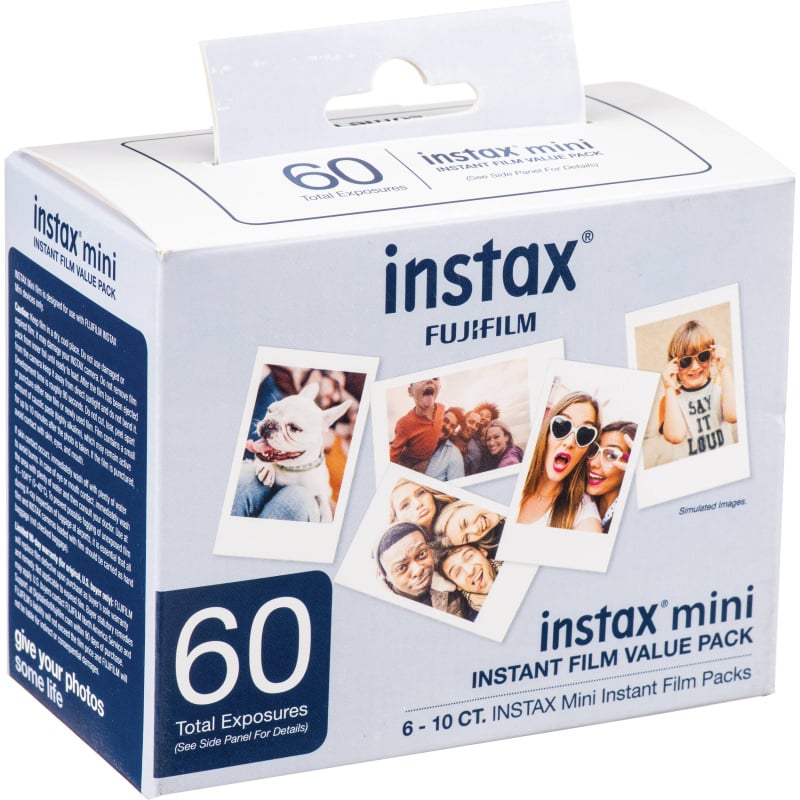 Fujifilm Instax Mini Instant Film Value Pack 即影即有相紙 (60張) 價錢、規格及用家意見 ...