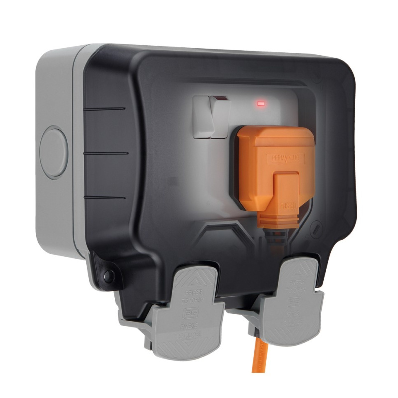 BG BRITISH GENERAL BG- Storm Weatherproof IP66戶外防水 雙位插座 13A WP22-02 價錢 ...