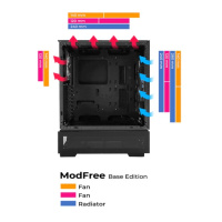 InWin ATX Case ModFree Base Edition 經典版 IW-CS-MFBASE-BLK 價錢、規格及用家意見 ...