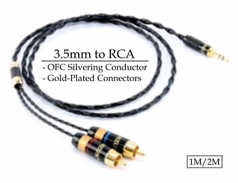 Nobility 3.5mm to RCA Cable, 3.5mm轉RCA, 3.5mm轉紅白線 (1m) WDK100 價錢、規格及用家意見 - 香港格價網 Price.com.hk