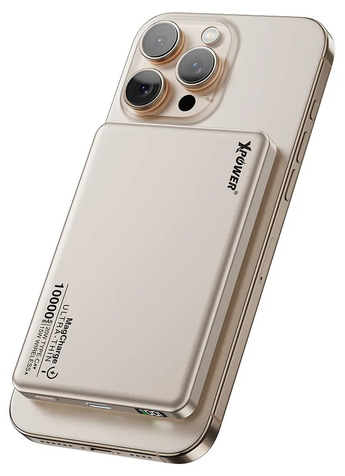 XPower 2合1鋁合金數顯 PD3.0+磁吸無線外置充電器 10000mAh M10K 價錢、規格及用家意見 - 香港格價網 Price ...