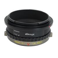 Xpimage Lens Adapter - Compatible with Nikon F Mount D/SLR Lens To Hasselblad XCD Mount Digital ...