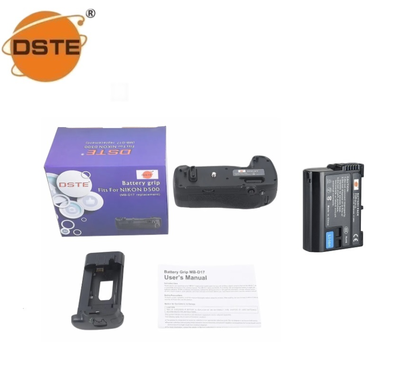 DSTE MB-D17 Battery Grip With 1 pcs EN-EL15 Battery For Nikon D500 電池手柄 ...
