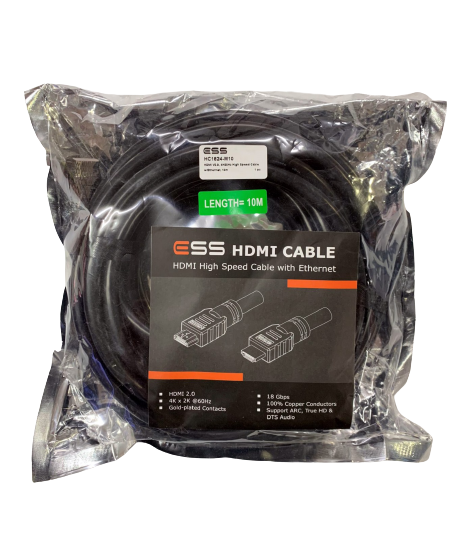 ESS 4K HDMI 2.0 Cable 訊號線 (10m) HC1824 價錢、規格及用家意見 - 香港格價網 Price.com.hk