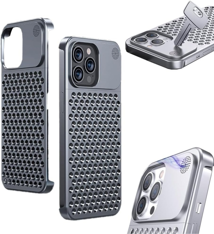 Cybertech Aluminum Alloy Aromatherapy Apple iPhone 14 Case 鋁合金 防撞防摔 香薰 ...