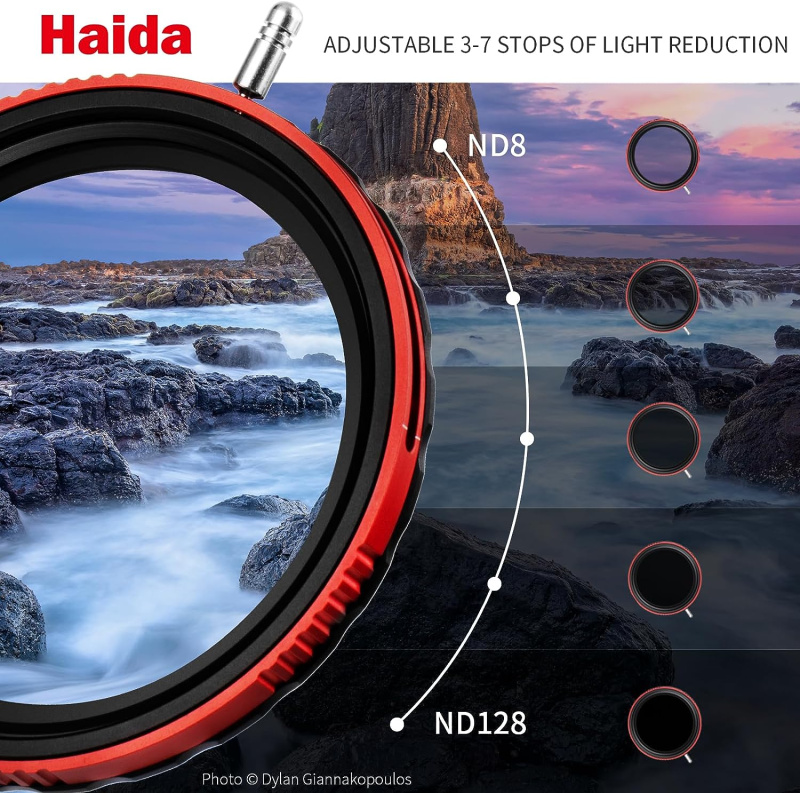 Haida 2 in 1 Pro II Multi-Coating Circular Polarizer + Variable Neutral ...