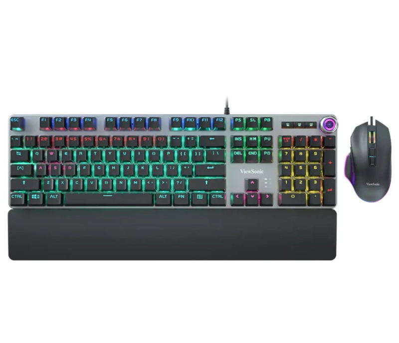 ViewSonic Gaming RGB Mechanical Keyboard Combo 有線機械鍵盤連滑鼠套裝 CU5300 價錢、規格 ...