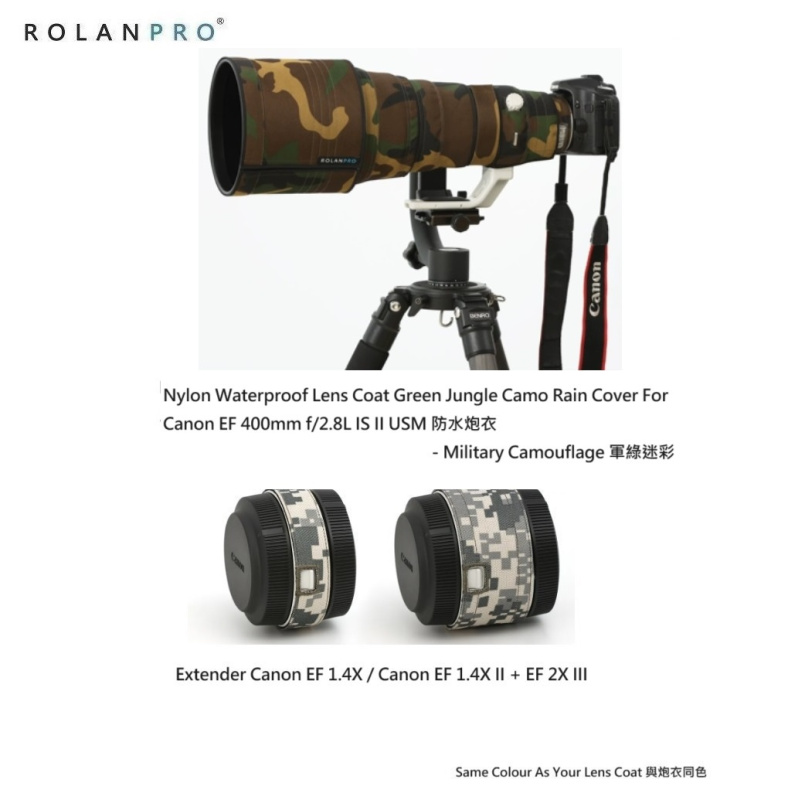 ROLANPRO Lens Coat For Canon EF 400mm f/2.8L IS II USM Lens And ...