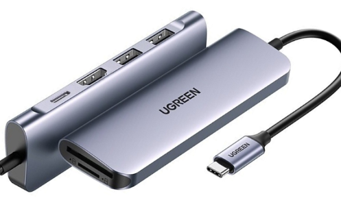 Ugreen 6-in-1 USB-C PD Adapter with HDMI Hub CM195 價錢、規格及用家意見 - 香港格價網 Price.com.hk