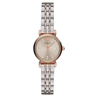 Emporio Armani 22mm 灰色錶盤玫瑰金銀色不鏽鋼女士手錶 AR1841 價錢、規格及用家意見 - 香港格價網 Price.com.hk
