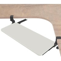 CyberTech Steel Fiberboard Instant Installtion White Keyboard Tray (65 ...