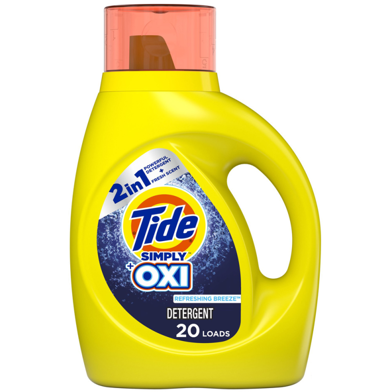 Tide Oxi 微風清新 抗氧化洗衣液 917ml 價錢、規格及用家意見 - 香港格價網 Price.com.hk