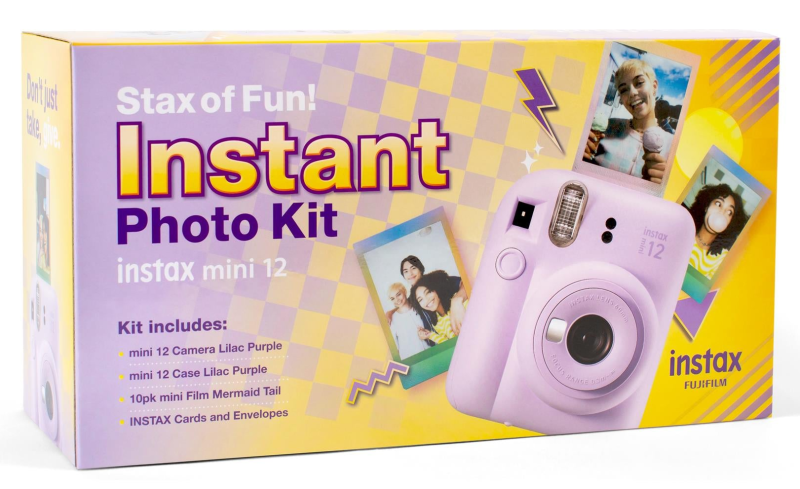 Fujifilm Instax Mini 12 Stax of Fun Instant Photo Kit 即影即有相機套裝 價錢、規格及用家 ...