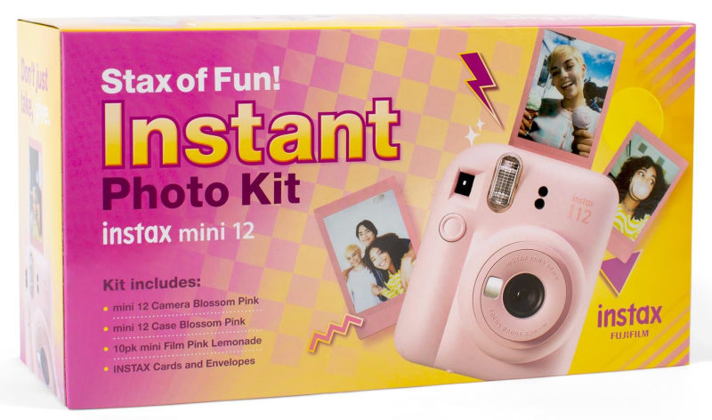 Fujifilm Instax Mini 12 Stax of Fun Instant Photo Kit 即影即有相機套裝 價錢、規格及用家 ...