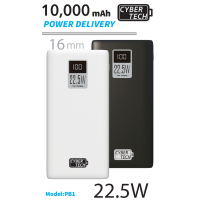 CYBER TECH 22.5W Type-C Power Bank 10000mAh 行動電源 PB1 價錢、規格及用家意見 - 香港格價網 ...