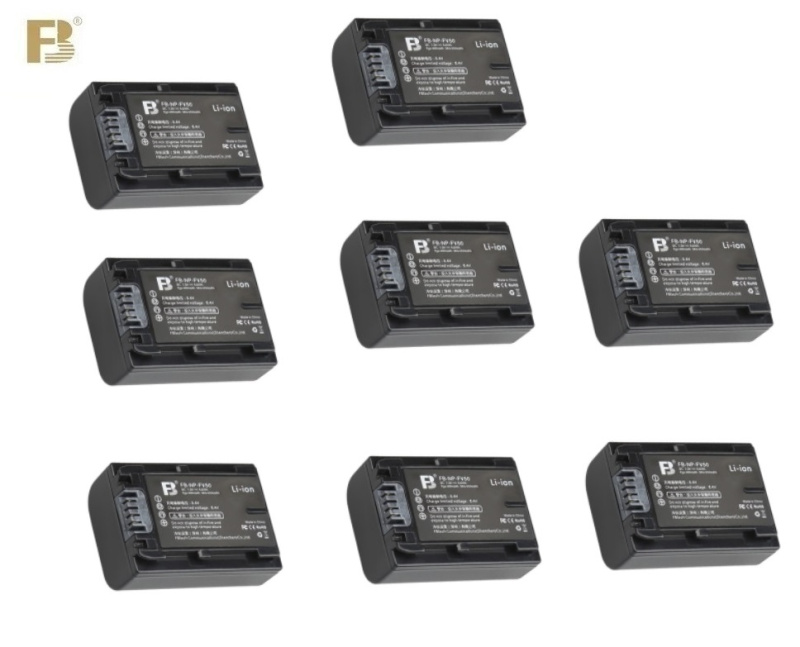FB 灃標 8 Pcs Sony NP-FV50 Lithium-Ion Battery Pack 代用鋰電池 (680mAh) 價錢、規格及 ...