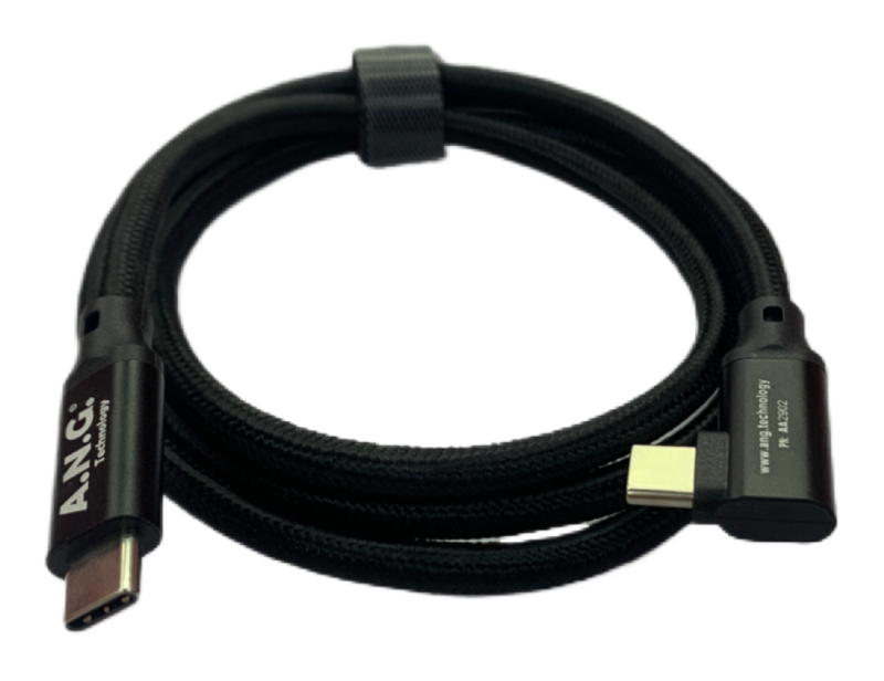 A.N.G. Technology Type-C 4.0 Male to Male L/R/S Cable 數據傳輸線 5m (AA2906 ...