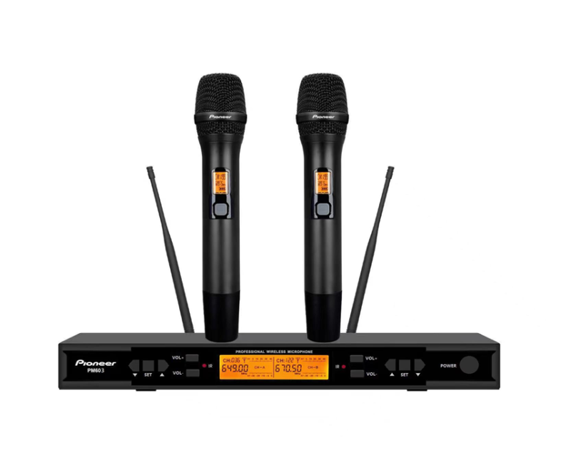 Pioneer Wireless Microphone System 無線麥克風系統 PM603 價錢、規格及用家意見 - 香港格價網 ...