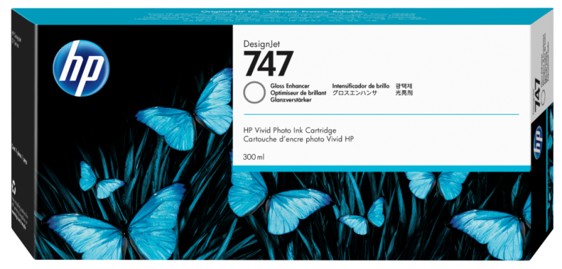 HP 747 300毫升光亮劑 DesignJet 原廠墨水匣 P2V87A 價錢、規格及用家意見 - 香港格價網 Price.com.hk