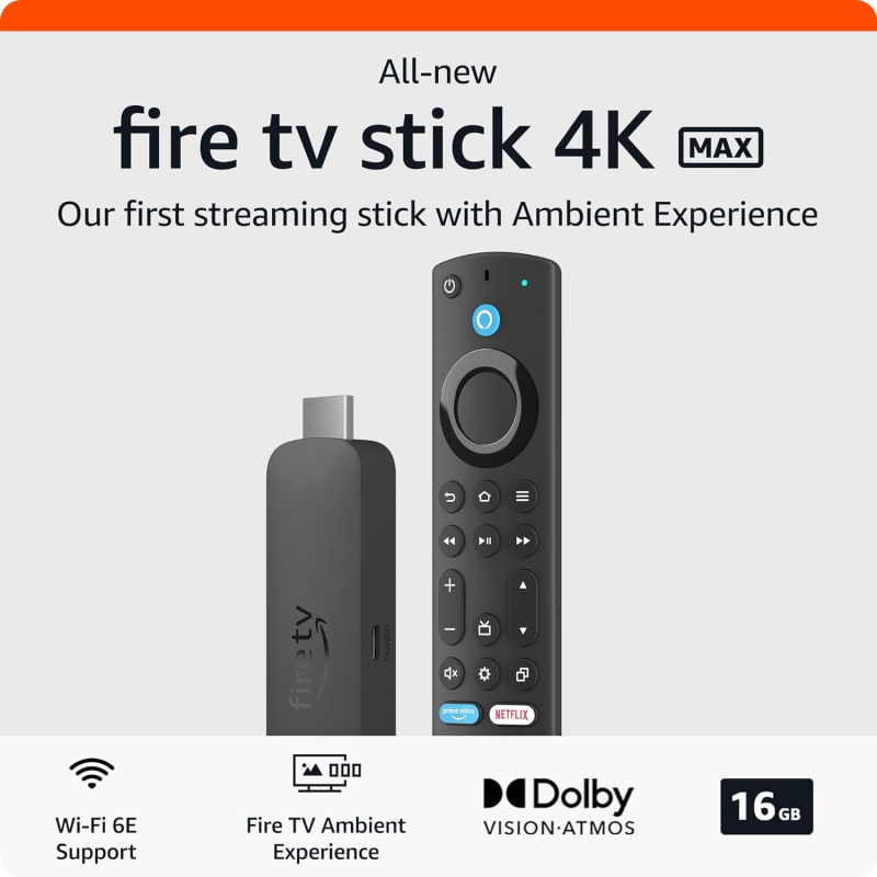 Amazon Fire TV Stick 4K Max 2nd Gen 智能電視棒 (2023) 價錢、規格及用家意見 - 香港格價網 ...