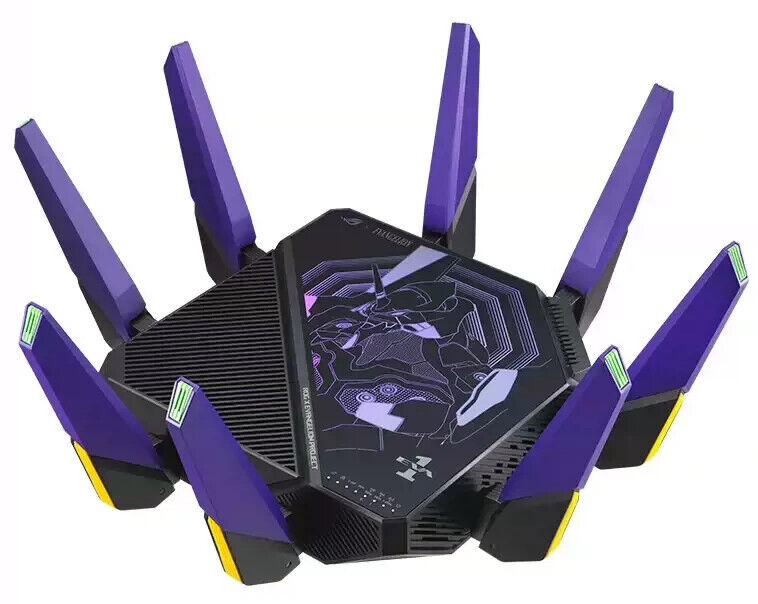 ASUS ROG Rapture GT-AX11000 Pro Eva WiFi 6 Gaming Router 三頻電競路由器 (Eva ...