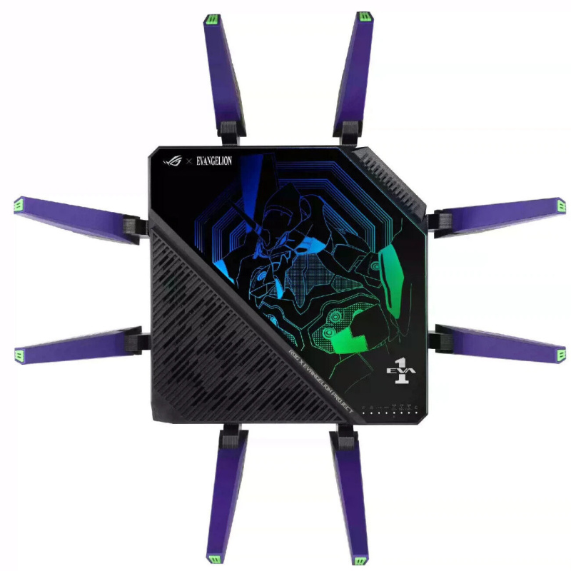 ASUS ROG Rapture GT-AX11000 Pro Eva WiFi 6 Gaming Router 三頻電競路由器 (Eva ...