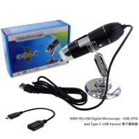 Digital 500X HD USB Digital Microscope - USB, OTG and Type-C USB ...