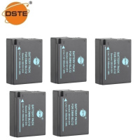 DSTE 5 Pcs Panasonic DMW-BLC12 / Leica BP-DC12 / Sigma BP-51 Lithium ...