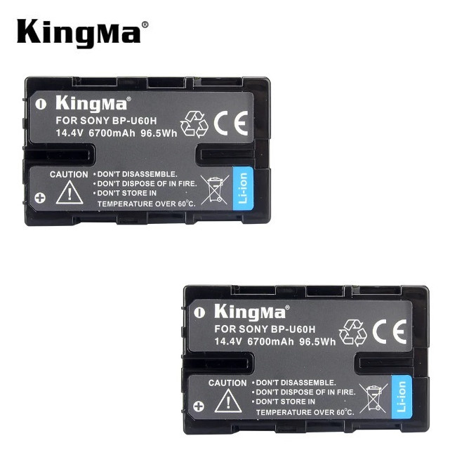 KINGMA 2 Pcs Sony BP-U60H Lithium-Ion Battery Pack 代用鋰電池 (14.4V，6700mAh) 價錢、規格及用家意見 - 香港格價網 ...
