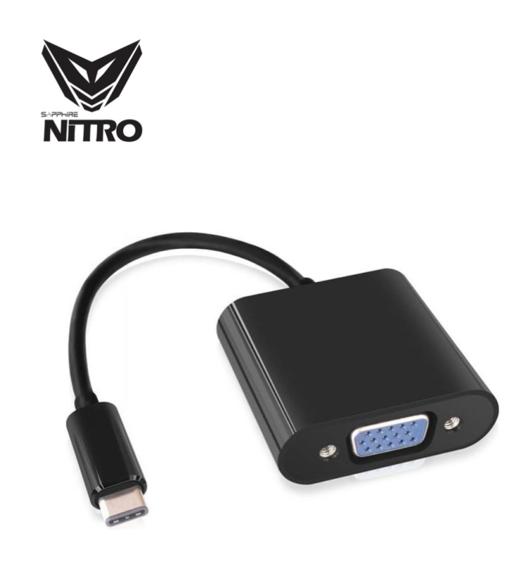 Sapphire Nitro USB Type-C to VGA Adapter 1080p 轉接器 價錢、規格及用家意見 - 香港格價網 ...
