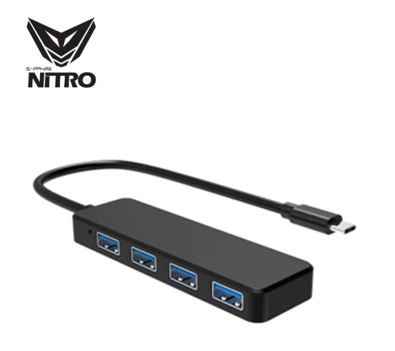 Sapphire Nitro USB Type-C to USB 3.0 4 Port Hub 集線器 價錢、規格及用家意見 - 香港格價網 ...