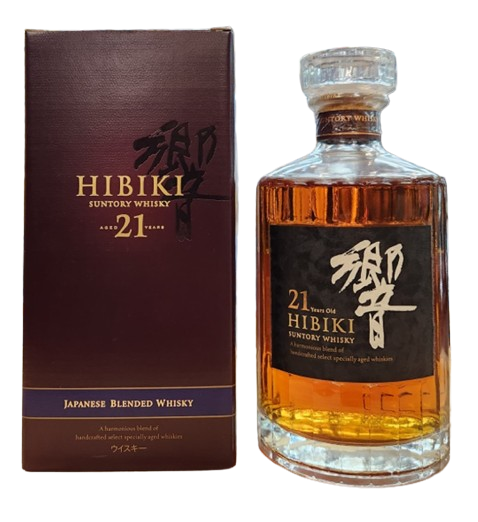 Suntory 三得利 Hibiki 響 21Y Years Old Japanese Blended Whisky (舊版皮盒) 700ml 價錢、規格及用家意見 - 香港格價網 Price ...