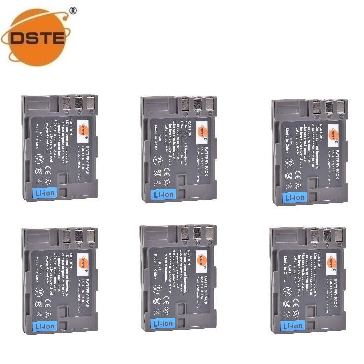 DSTE 6 Pcs Fujifilm NP-150 Lithium Battery For Fujifilm Finepix S5 Pro ...