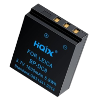 HQIX LEICA BP-DC8 / BP-DC8E Lithium-Ion Battery Pack 代用鋰電池 (3.7v, 1600mAh) 價錢、規格及用家意見 - 香港格價網 ...