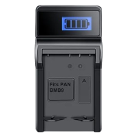 HQIX Leica BP-DC10-U / BP-DC10 / BP-DC10E / Panasonic DMW-BCJ13 / DMW-BCJ13E LCD Diaplay USB ...