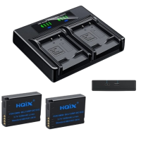 HQIX 2 PCS Leica BP-DC10-U / BP-DC10 / BP-DC10E / Panasonic DMW-BCJ13 / DMW-BCJ13E Lithium-Ion ...