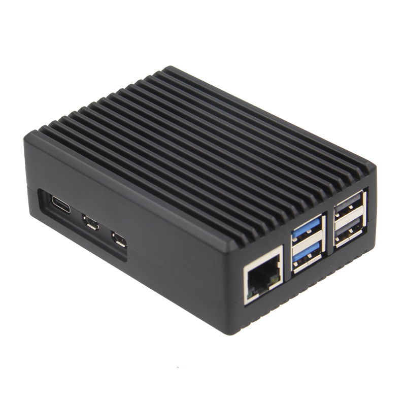 Geekworm Raspberry Pi 5 Heavy-duty Aluminum Passive Cooling Case 鋁合金散熱殼 ...