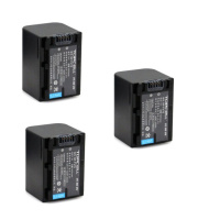 TPCELL 3 PCS Sony NP-FV100 V-Series Fully Decoded Lithium-Ion Battery ...